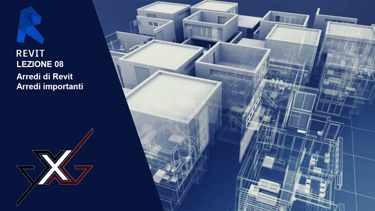 Revit italiano #08: Arredi interni a Revit ed arredi importati - YouTube