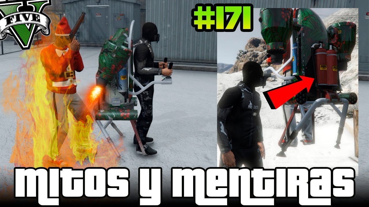 GTA V Mitos y Mentiras #171 - Puedes aventar personas con el Jetpack ...
