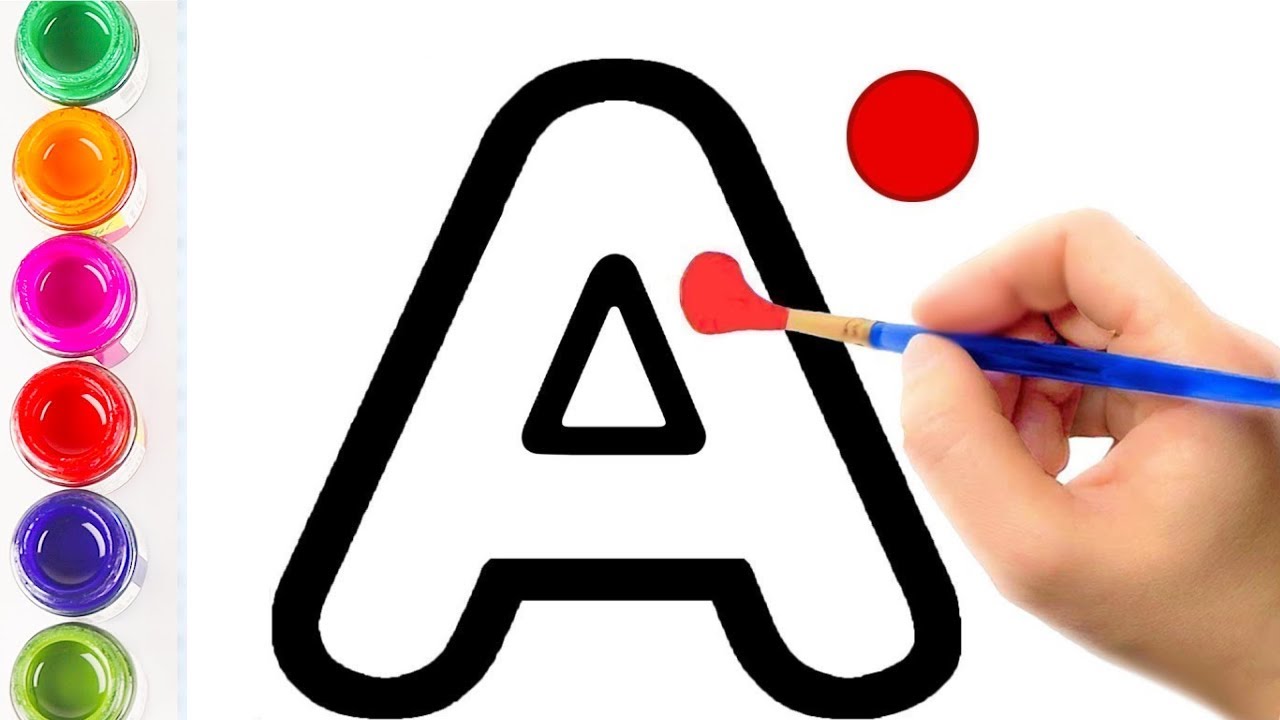 A for Apple B for Ball | छोटे बच्चों की पढ़ाई | Alphabets | Learn to ...