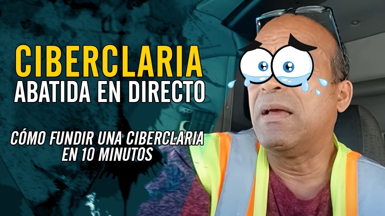 🐟 CIBERCLARIA desmontada en directo 🐟 Cómo fundir a una ciberclaria en ...