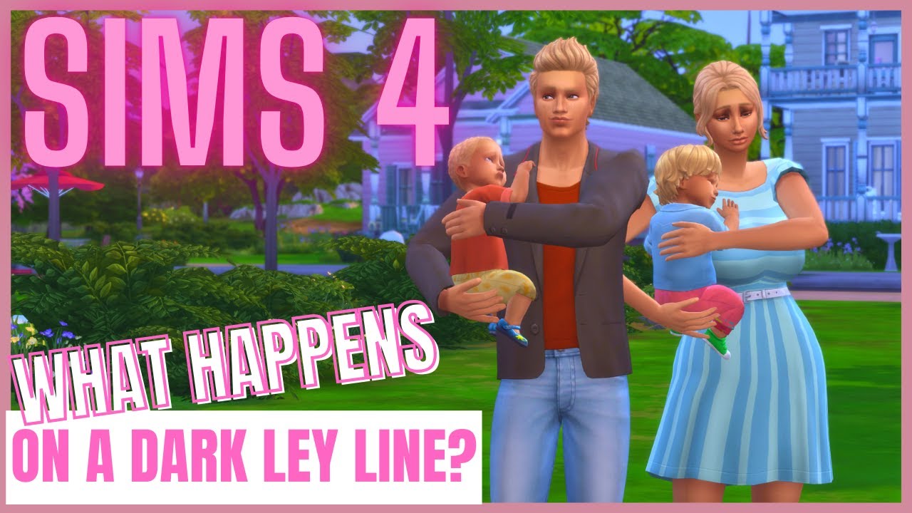 Sims 4 Lot Traits - On A Dark Ley Line *Vampires Required* - YouTube