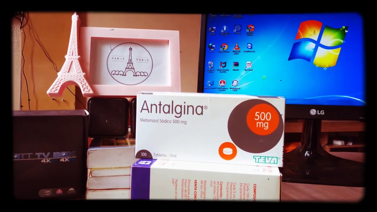 ANTALGINA 500 mg - YouTube