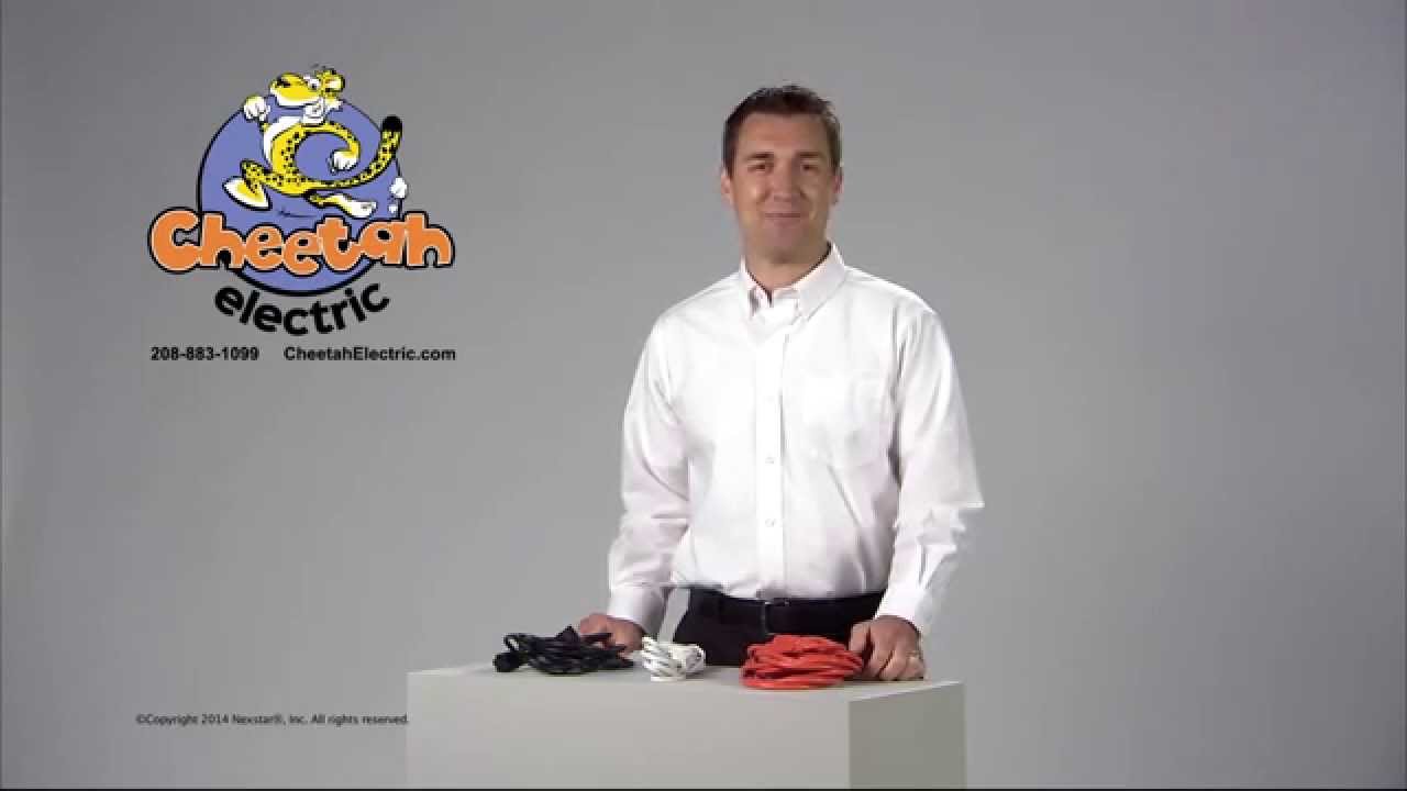 Cheetah Electric Quick Tips: Extension Cords - YouTube