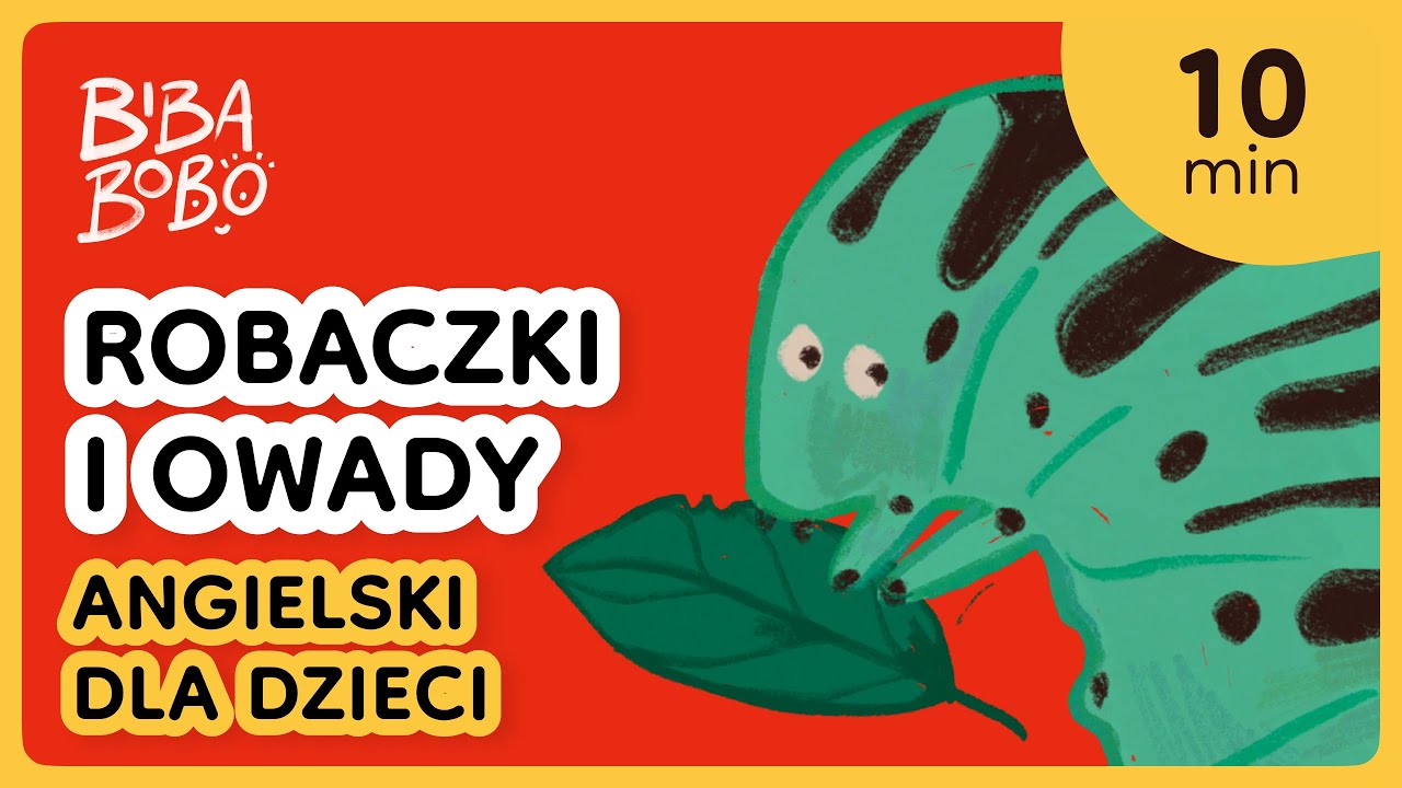 Robaki i Owady po Polsku i Angielsku Bajka dla Dzieci Nauka Mowy Nauka ...