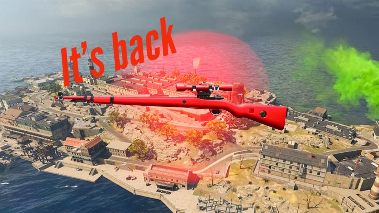 Call of Duty the kar98k is back - YouTube