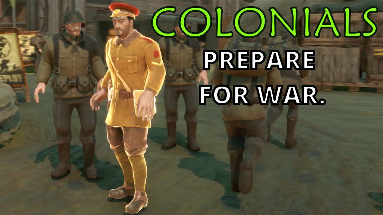 Colonials prepare for a new war [FOXHOLE] - YouTube
