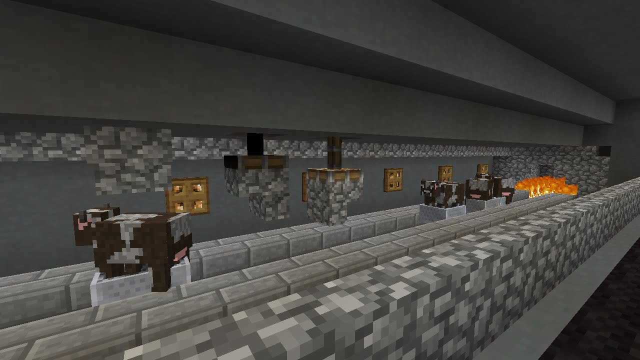 Minecraft - Abatedouro de Vacas! (SlaughterHouse) - YouTube