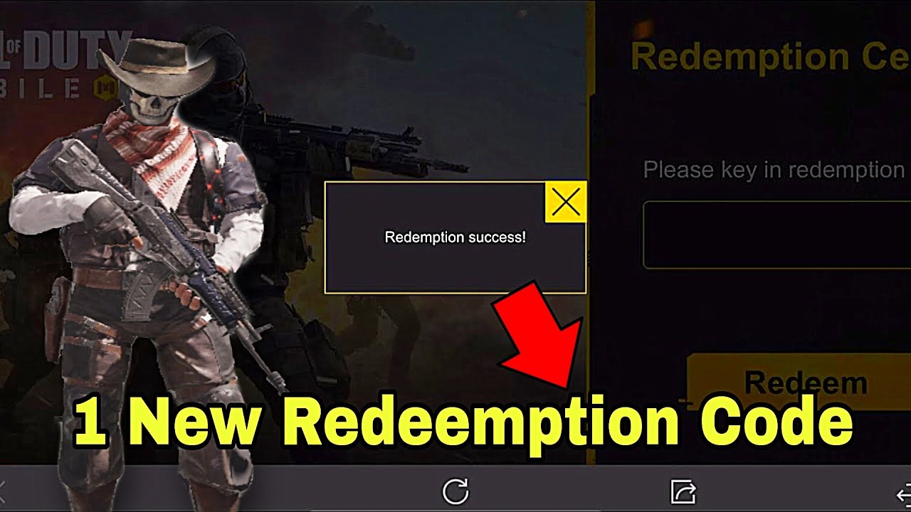 *NEW* 1 Redemption Code in Call Of Duty Mobile December 2022 | New ...