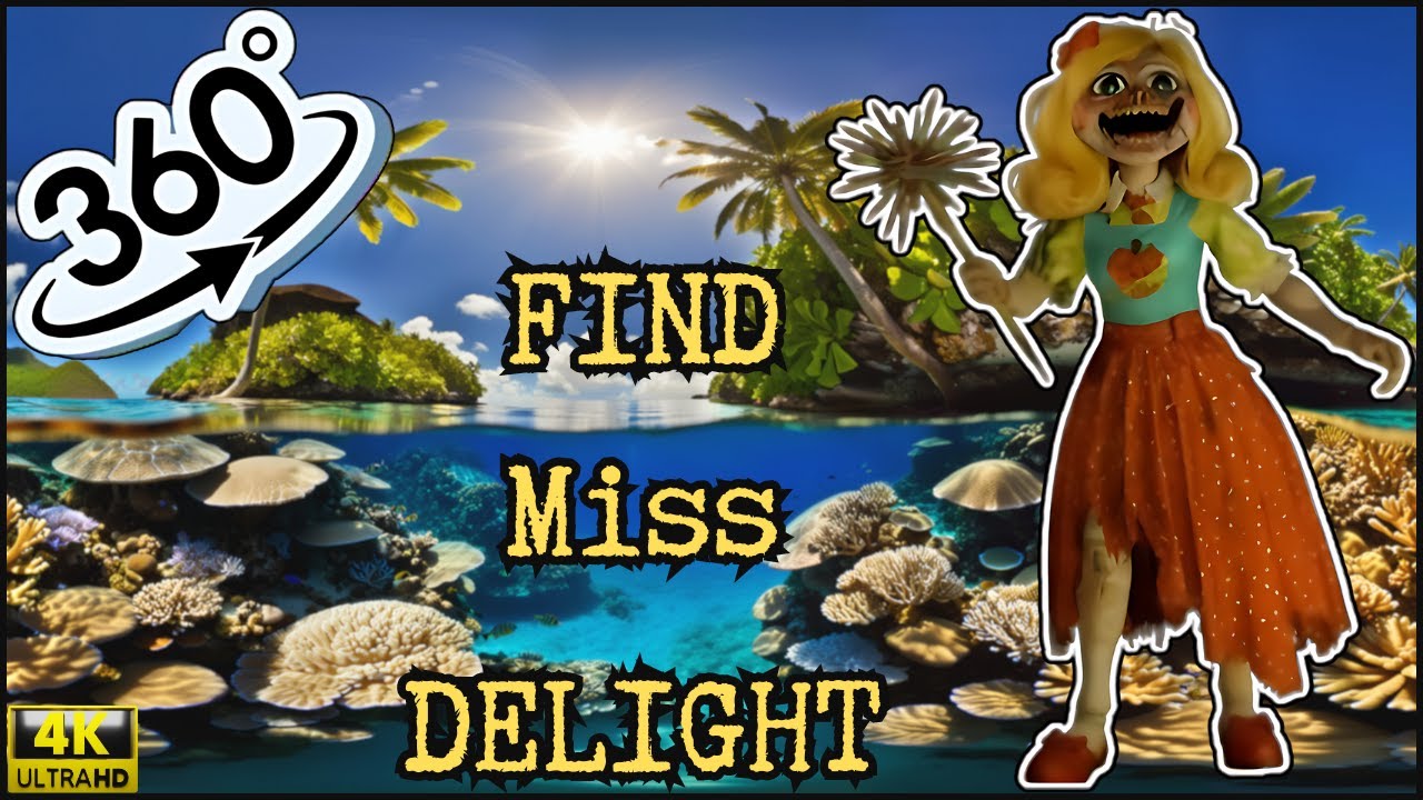 Miss Delight FINDING Poppy Playtime Chapter 3. 360° VR channel All ...