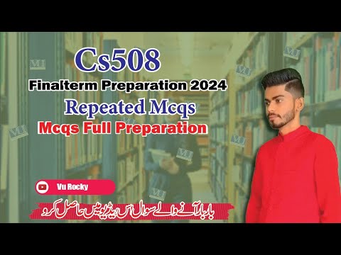 CS508 Modern Programming Languages Final Term Preparation 2024 By VU Rocky || Final term ...
