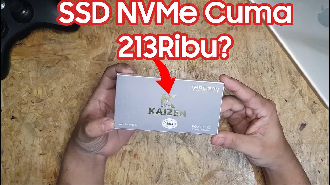 SSD NVMe Merk Baru lagi ? Kaizen NVMe SSD 128GB Review - YouTube
