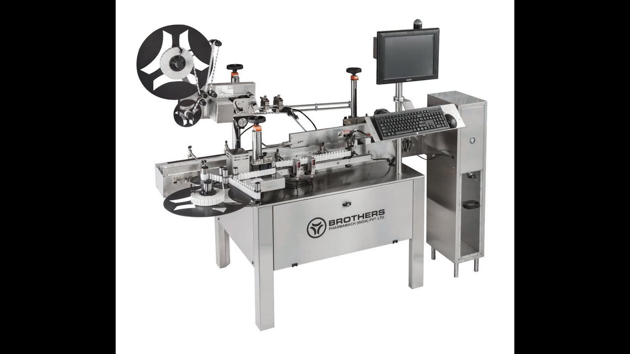 Labeler, Labeling Machine, Automatic Battery Side and Top Labelling ...