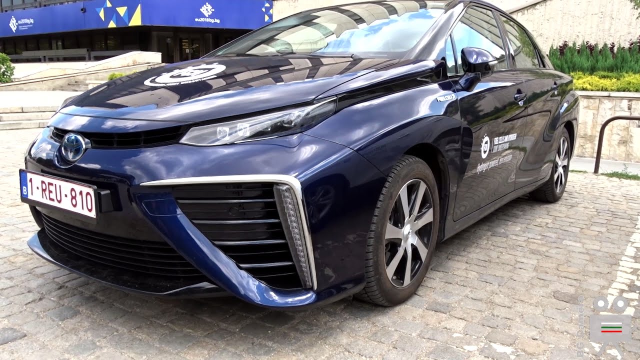 Toyota Mirai Hydrogen Fuel Cell Car - Test Drive, Interior and Exterior ...