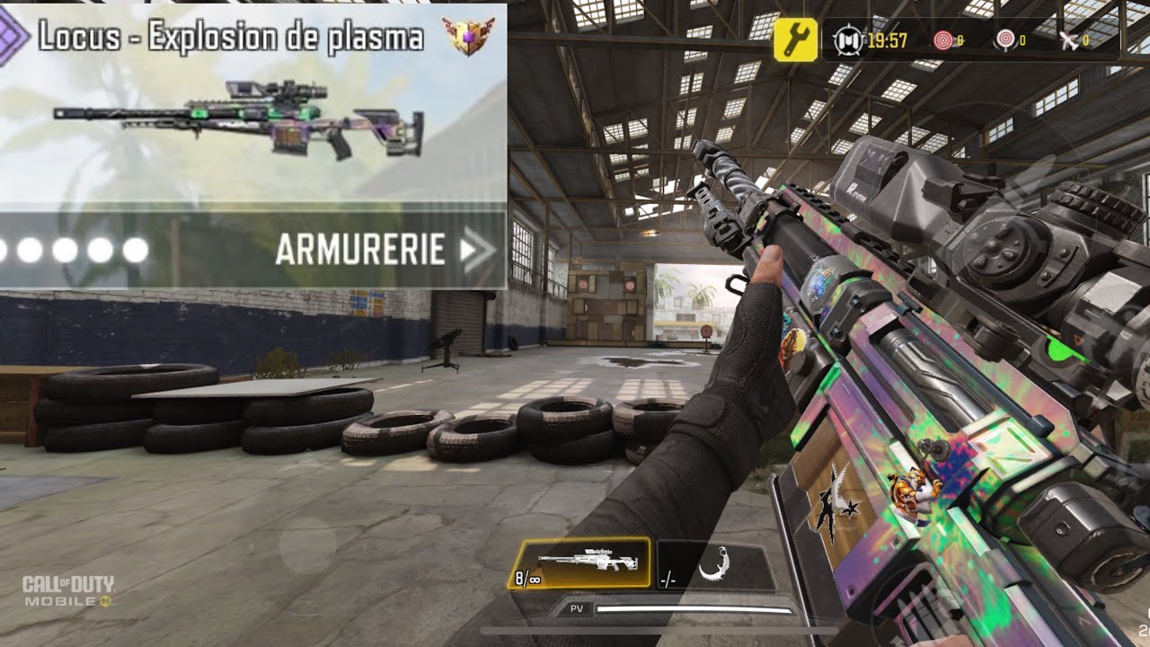 Petite vidéo du LOCUS Explosion de Plasma # CODM - YouTube