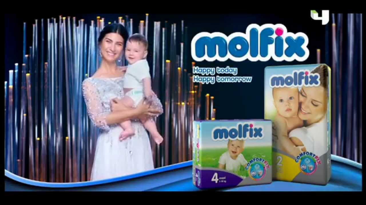 Tuba Büyüküstün - Molfix Commrcial (Middle East) - YouTube