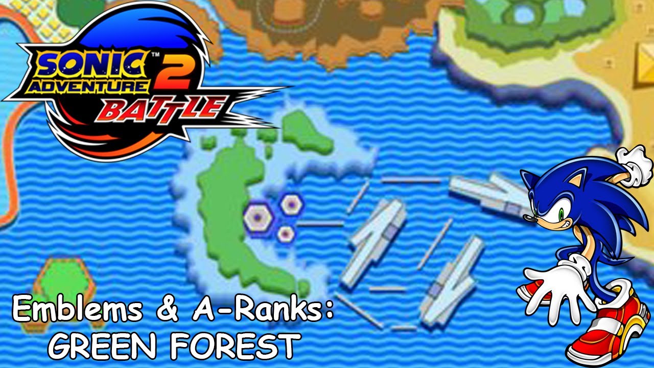 Slim Plays Sonic Adventure 2: Emblems & A-Ranks - Green Forest - YouTube