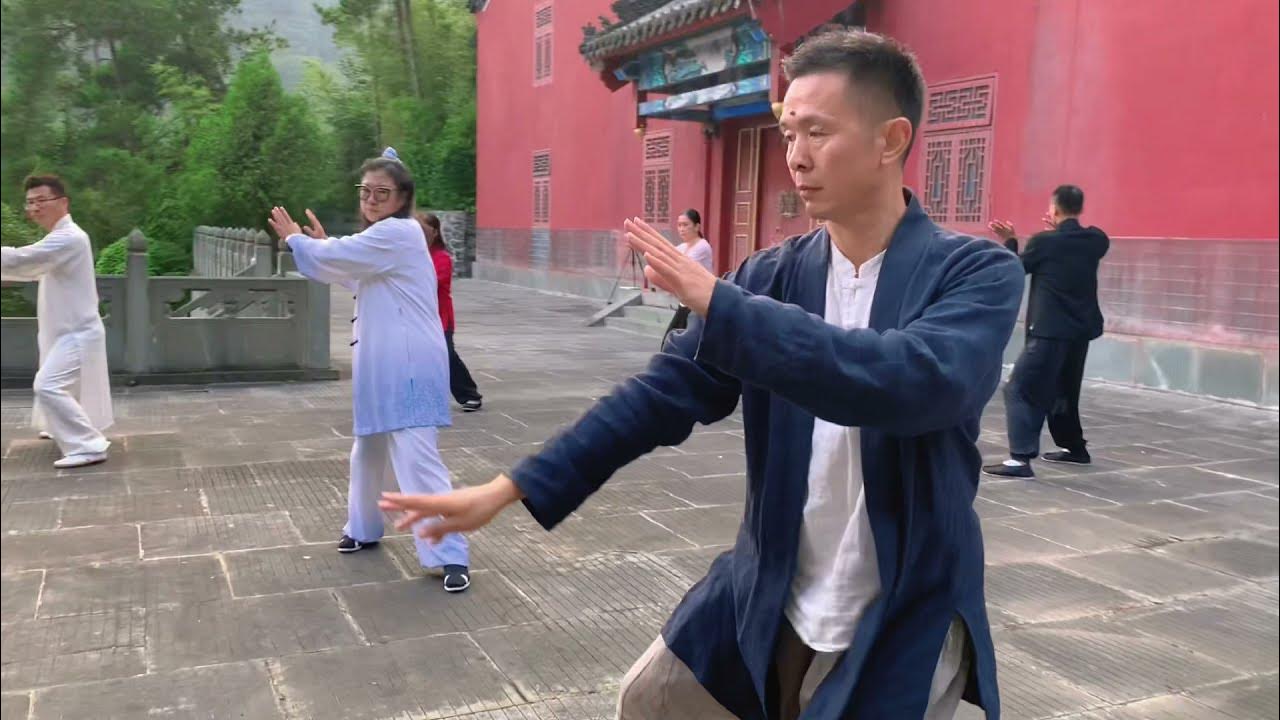 Complete record of Wudang TaijiQuan teaching demonstration, Tai Chi master Huangshan｜武当太极拳黄山老师完整 ...
