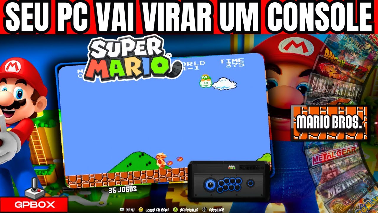🕹️💥Jogos Retrô no PC Descubra o Melhor Sistema Multijogos para Reviver ...