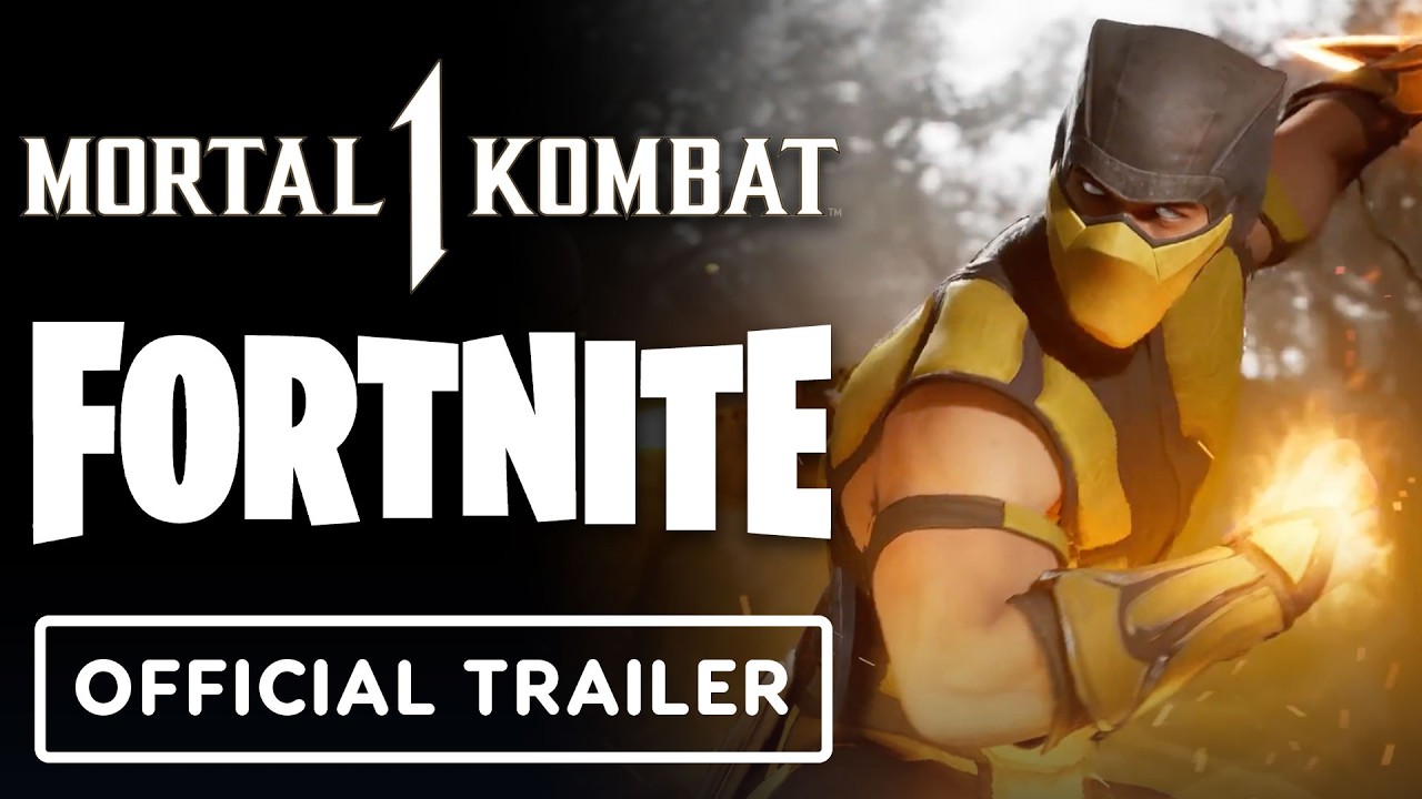 Mortal Kombat x Fortnite - Official Scorpion Trailer - YouTube