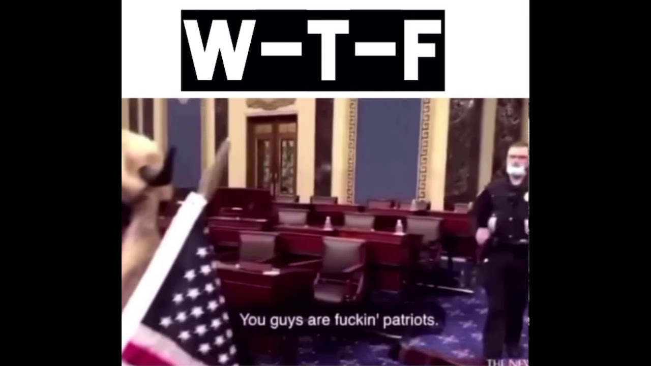 “Horned Man” Inside The Capitol - YouTube