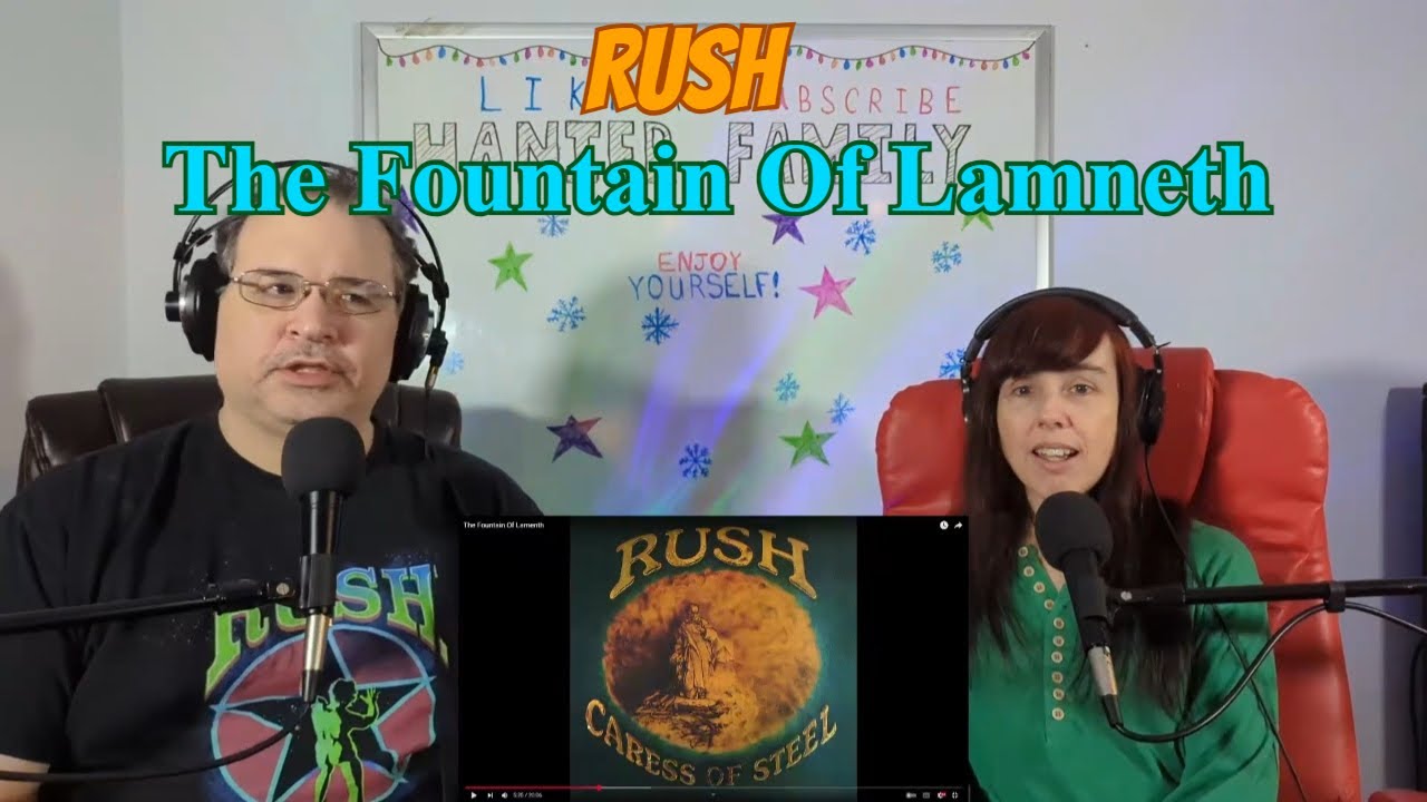 Rush - The Fountain Of Lamneth Reaction - YouTube