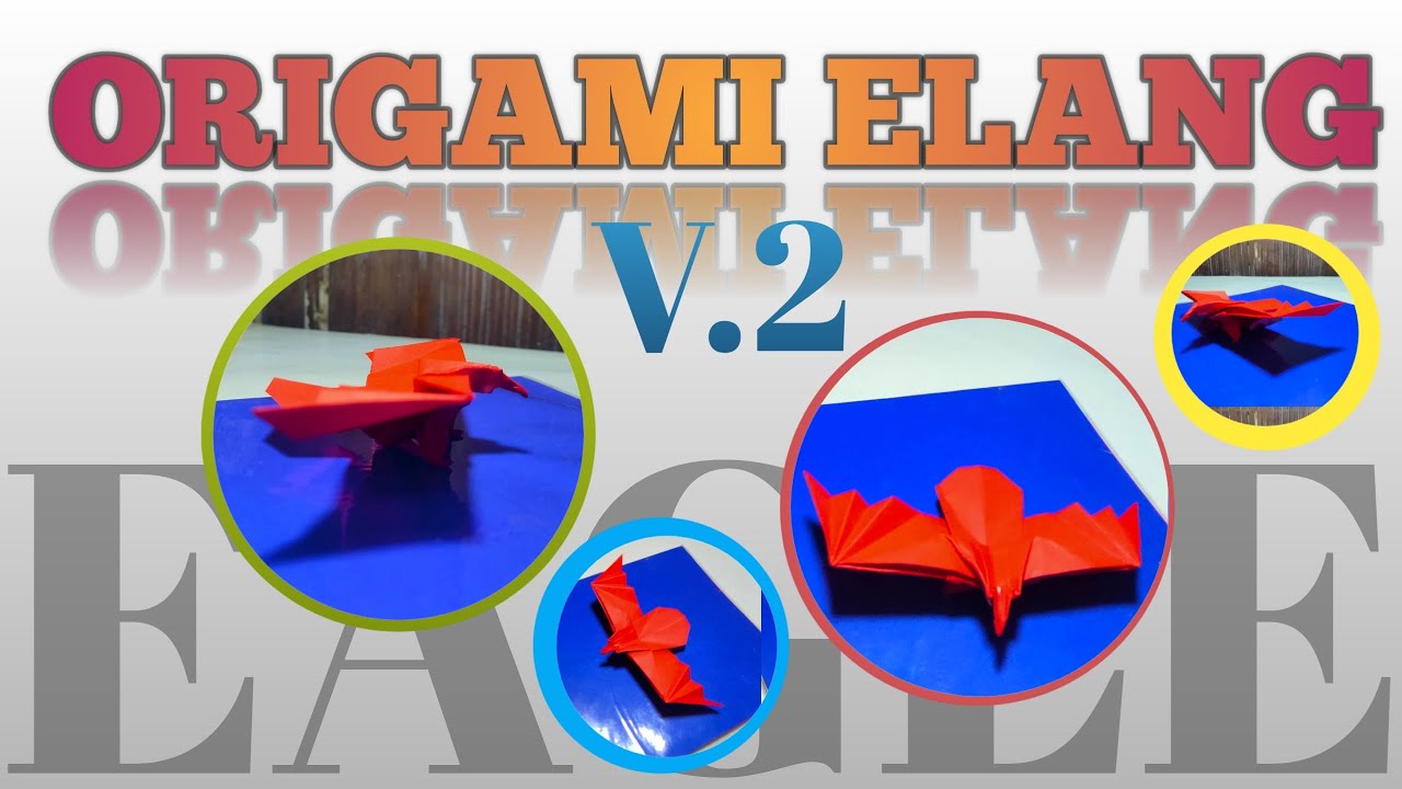 How to Make an Origami Eagle – easy origami tutorial