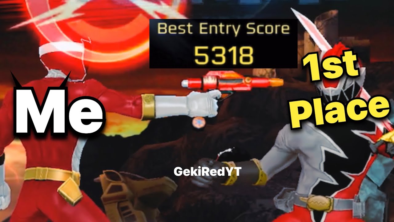 1ST PLACE in Forever Red Challenge?! | Power Rangers Legacy Wars - YouTube