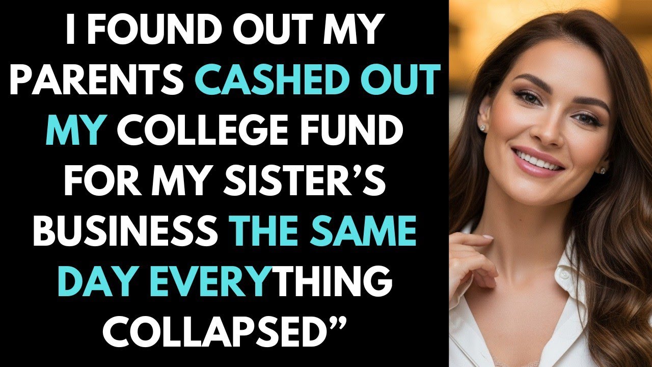 “I Found Out My Parents Cashed Out My College Fund for My Sister’s ...