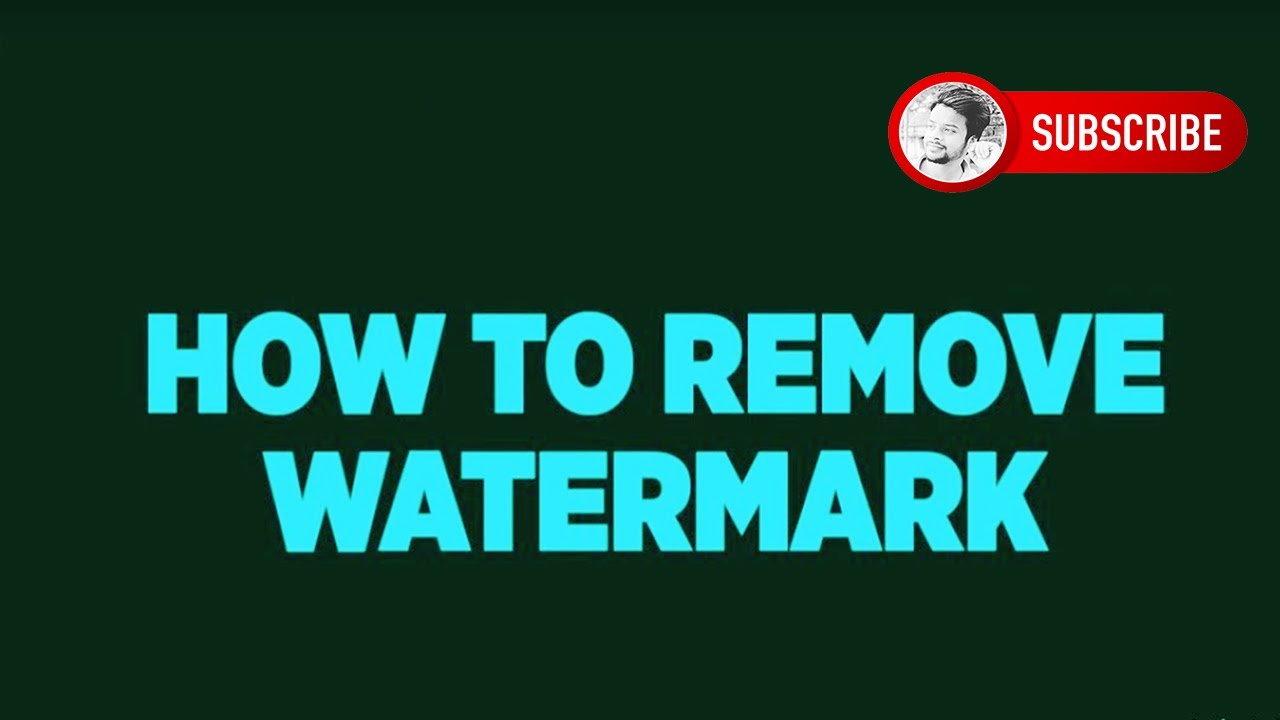 How To Remove logo/watermark in 2021 | Easy Ways to Remove logo ...