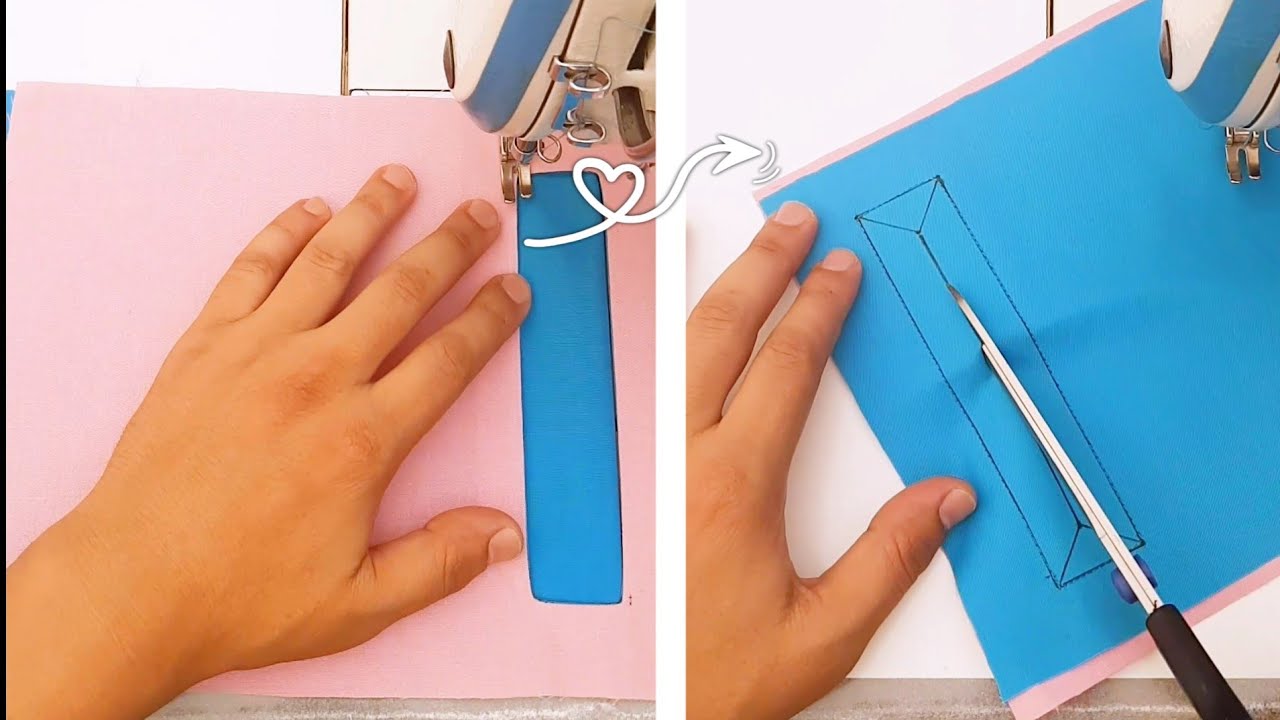pocket cutting and stitching - Sewing Tips and tricks - Sewing ...