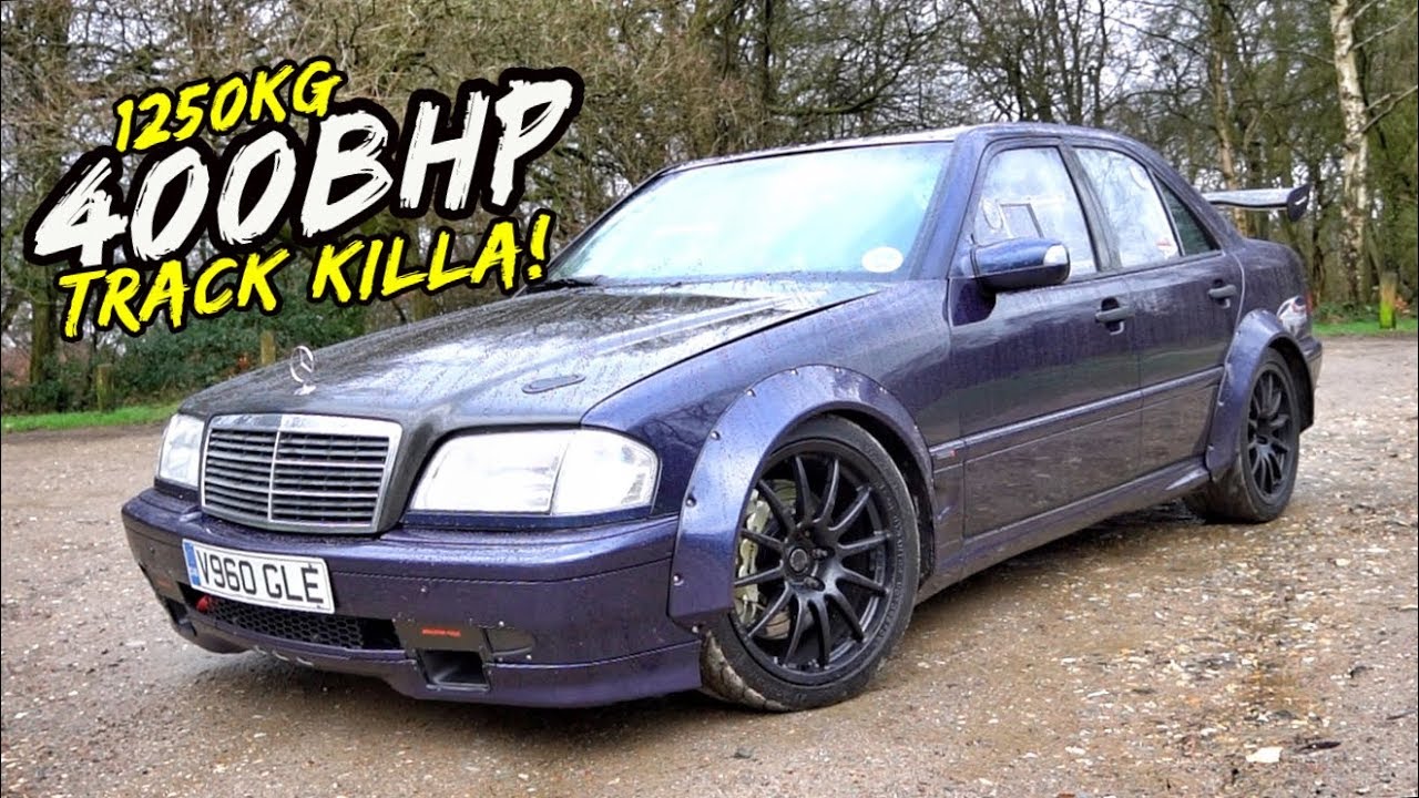 THIS 400BHP MERCEDES C43 AMG 5.5 SWAPPED TRACK CAR IS RAW! - YouTube