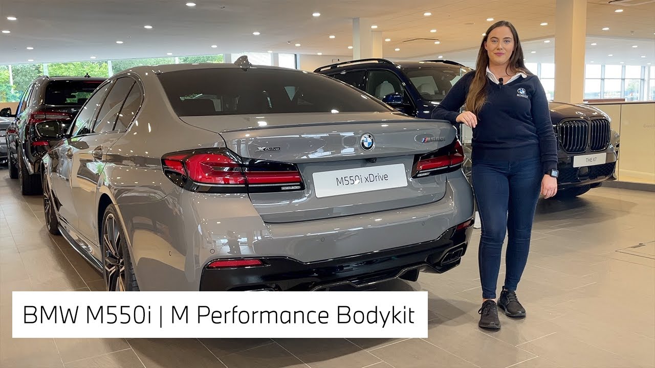 BMW M550i with M Performance Bodykit - YouTube