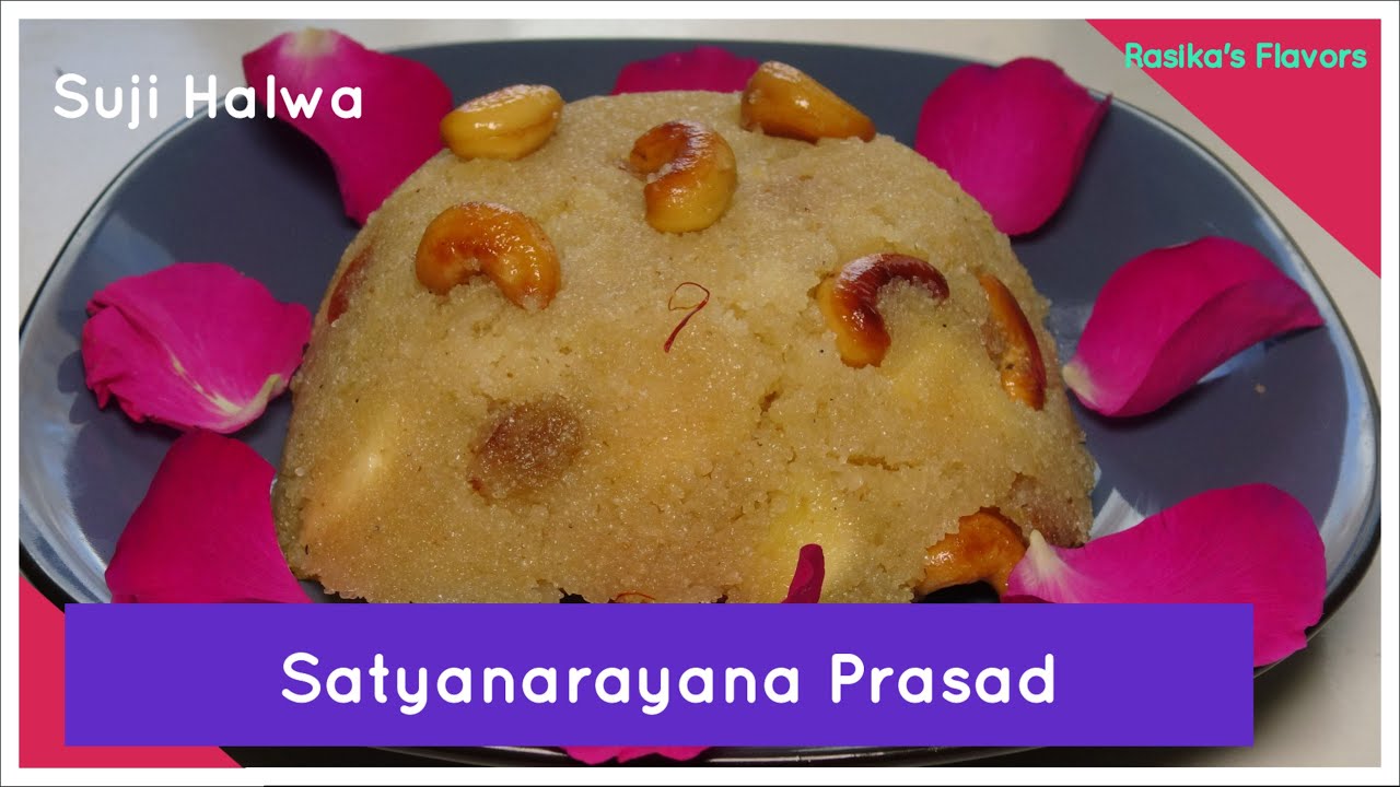 Sooji Halwa for Satyanarayan Pooja/ Sheera Recipe/ Suji ka Halwa ...