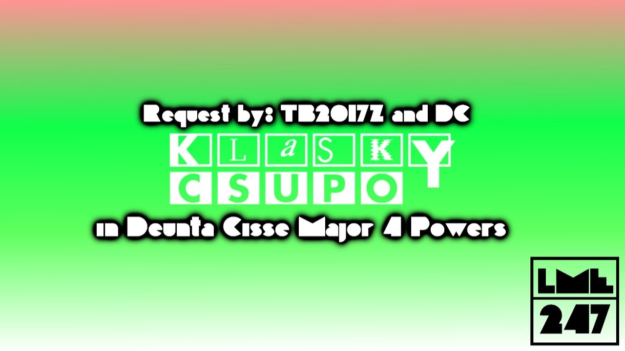 (REQUESTED) Klasky Csupo in Deunta Cisse Major 4 Powers - YouTube