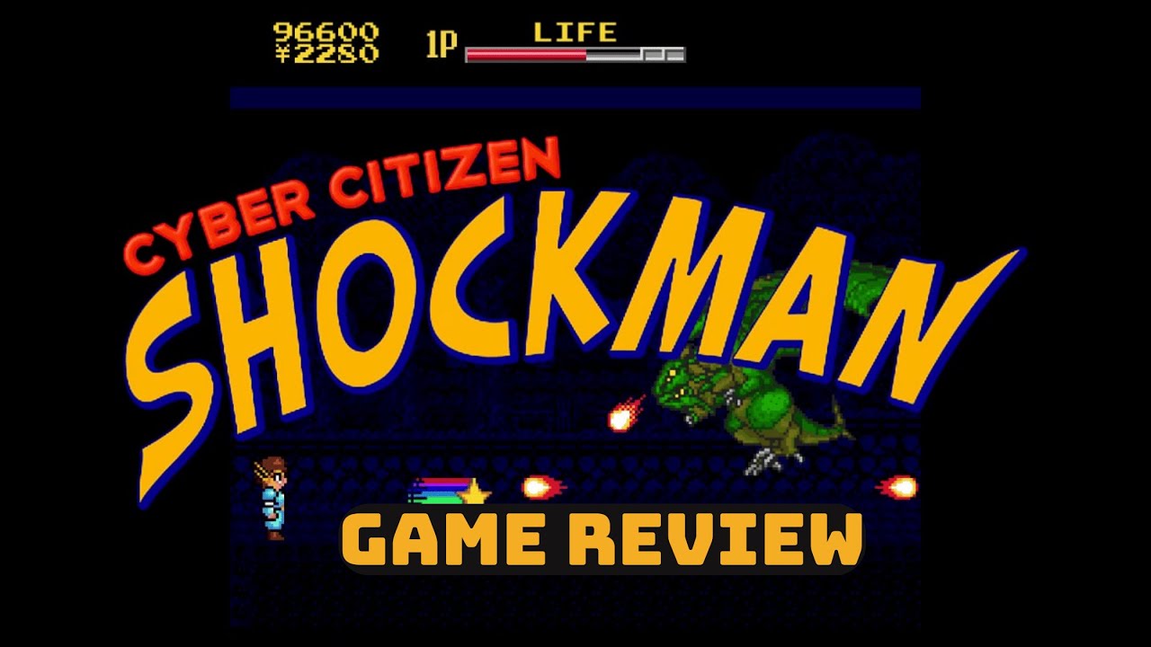 Cyber Citizen Shockman - Game Review - YouTube