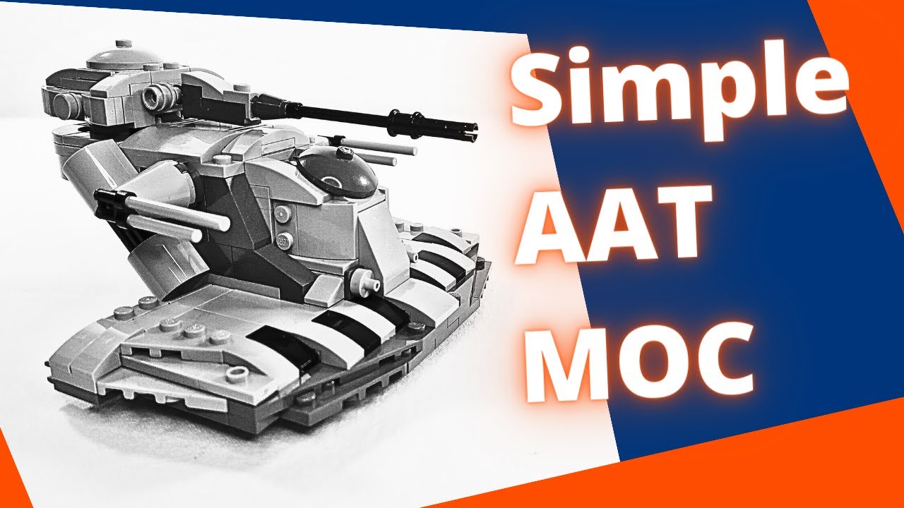 Simple Armored Assault Tank (AAT) | Lego MOC Showcase - YouTube