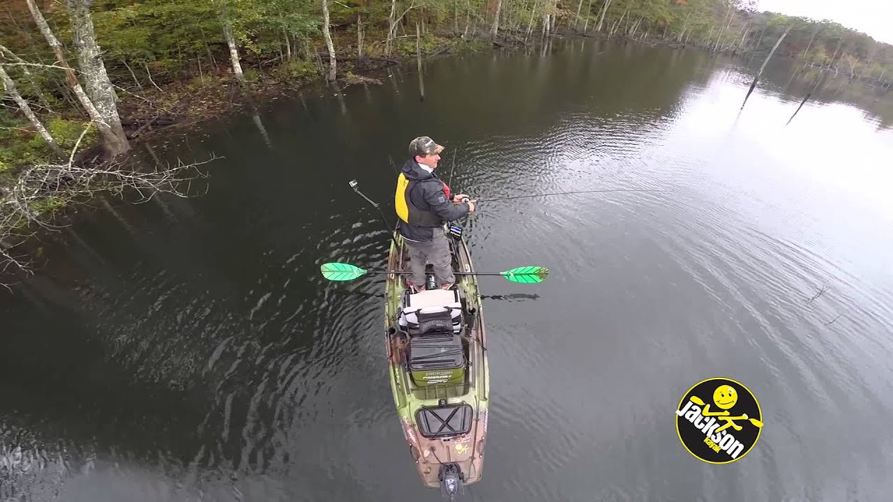 Kayak Fishing with Eric Jackson in Tennessee - YouTube