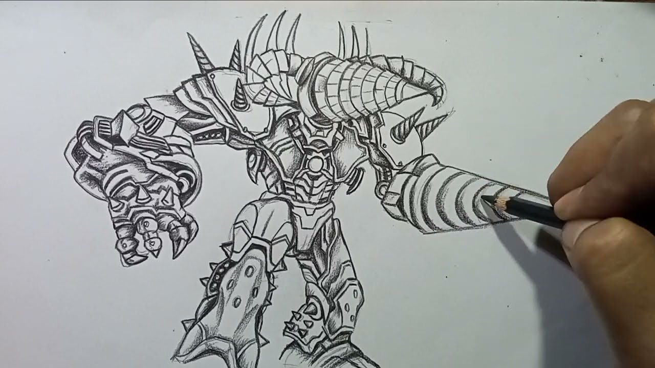 How to draw Titan Drillman Upgraded Skibidi Toilet Multiverse 020 - YouTube