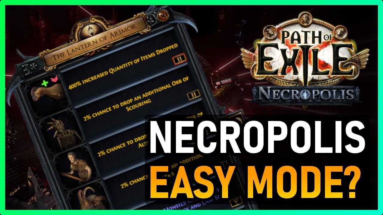 [PoE 3.24] How to make Necropolis EASIER! | Quick Guide | More Devoted Monsters! | Band-Aid Fix ...