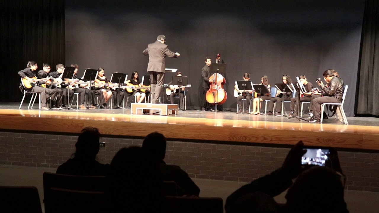 Stand By Me - Chavez High School Lobo Guitar Ensemble - YouTube