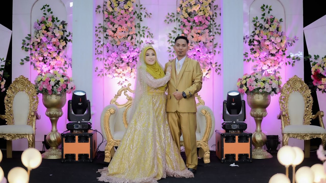 fadhila & jem wedding | resepsi pernikahan - YouTube