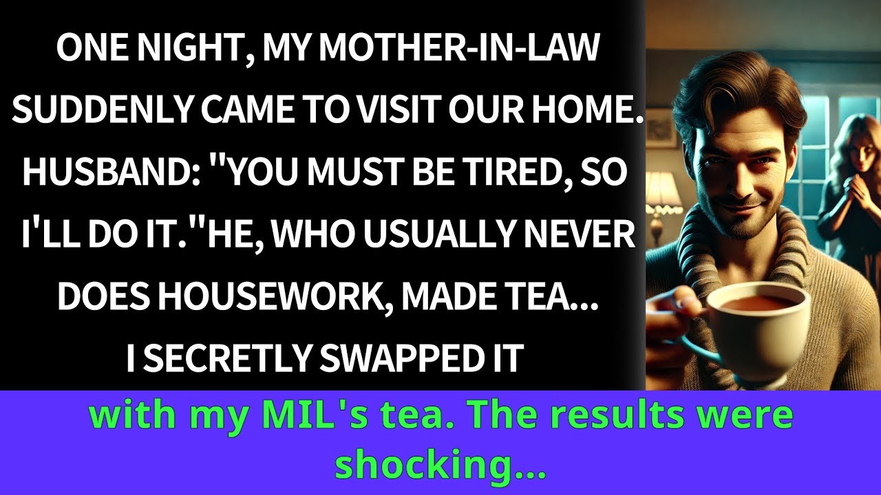One evening, my mother-in-law arrived unexpectedly. Husband: "You must be tired, so I'll handle ...