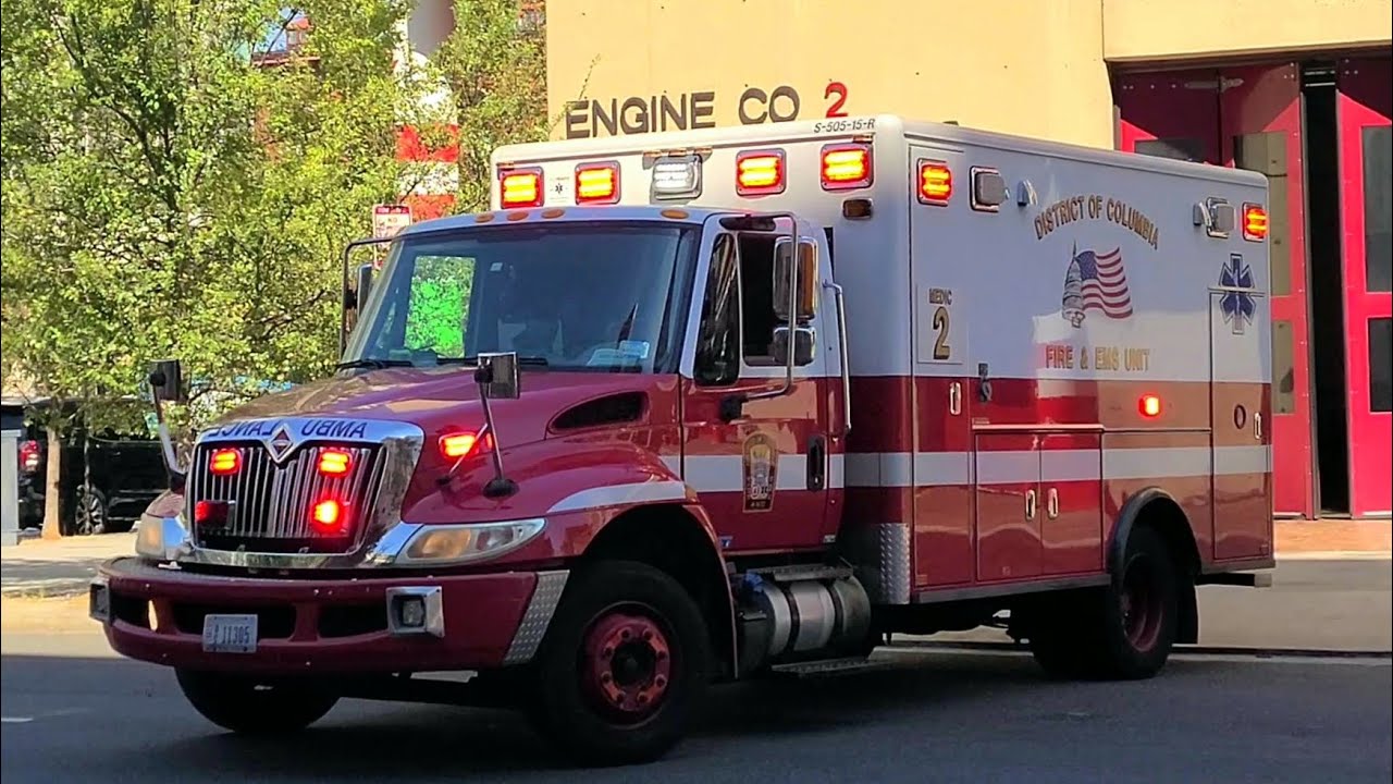DCFD Medic 2 (Reserve) Responding 9-3-2025 - YouTube
