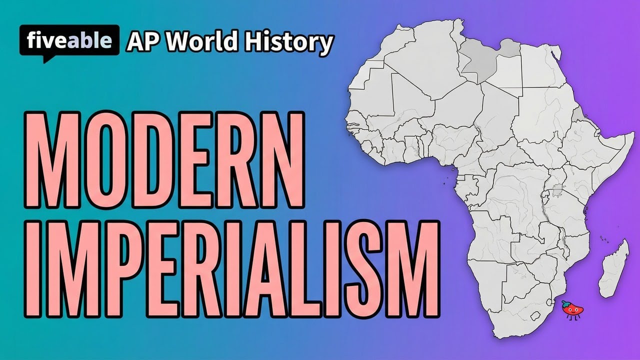 AP World History - Unit 6 Review: Modern Imperialism | Fiveable Cram ...