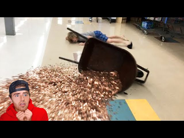Falling With 30000 Pennies