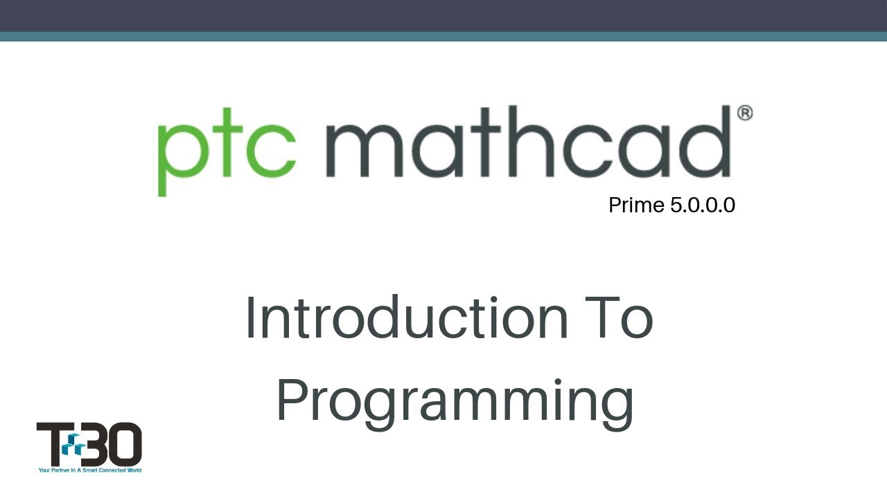 Mathcad Prime Introduction To Programming YouTube mathcad-prime-introduction-to-programming-youtube