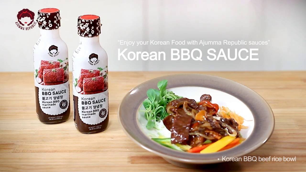 Ajumma Republic Korean BBQ Sauce_Korean Style beef Tacos_English - YouTube