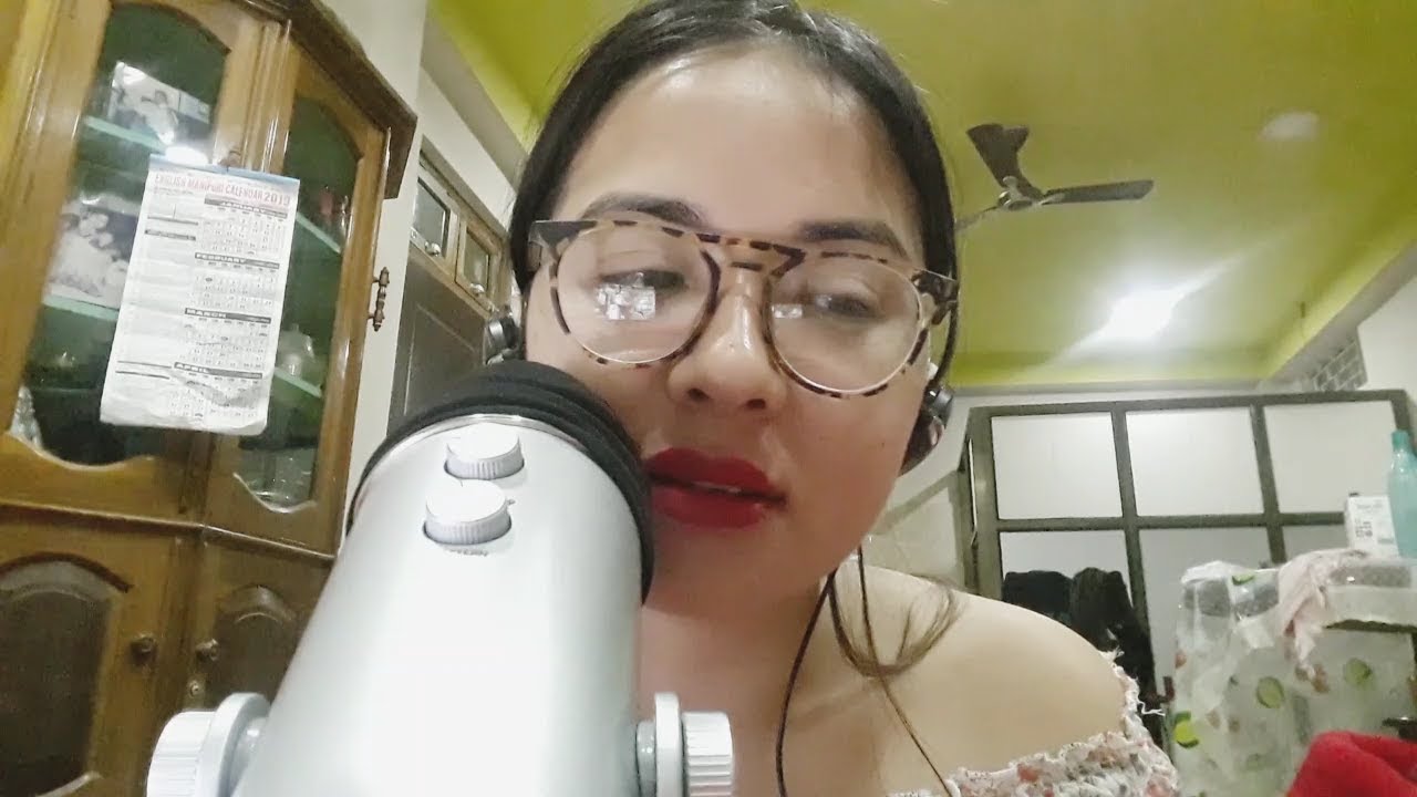 ASMR sound taken at midnight #singing#soft talk and #tingling sounds ...