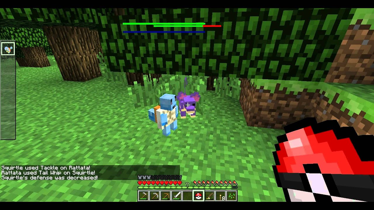 Pixelmon-Minecraft Mod w/Shinzou- Episode 7 "POKEBALLS and FISHING and ...