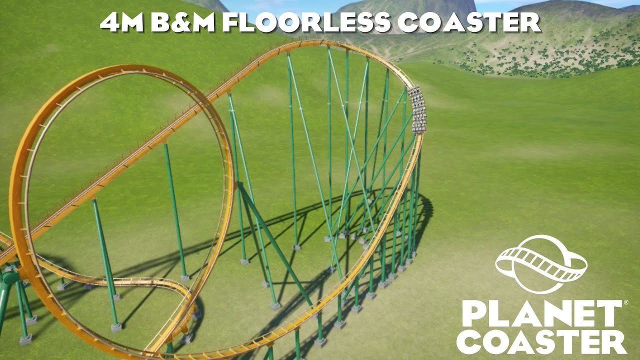 4M B&M Floorless Coaster/Planet Coaster - YouTube